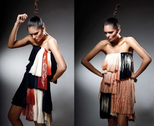 Felicity Brown arrives at Young British Designers | cheriecity.co.uk